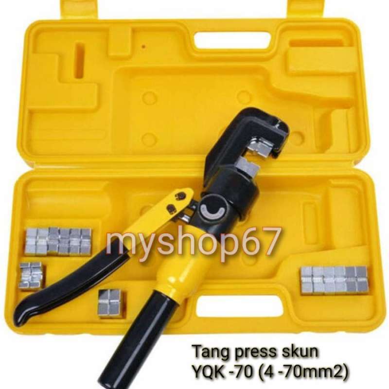 Jual Tang Press Skun Hidrolik Yqk-70 (4 -70Mm2) Tang Press Skun ...