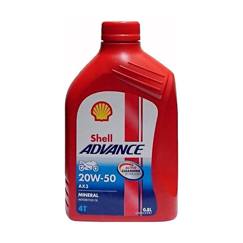 Jual Shell Advance 4t Ax3 20w-50 [800 Ml] Di Seller Sentra Pelumas ...