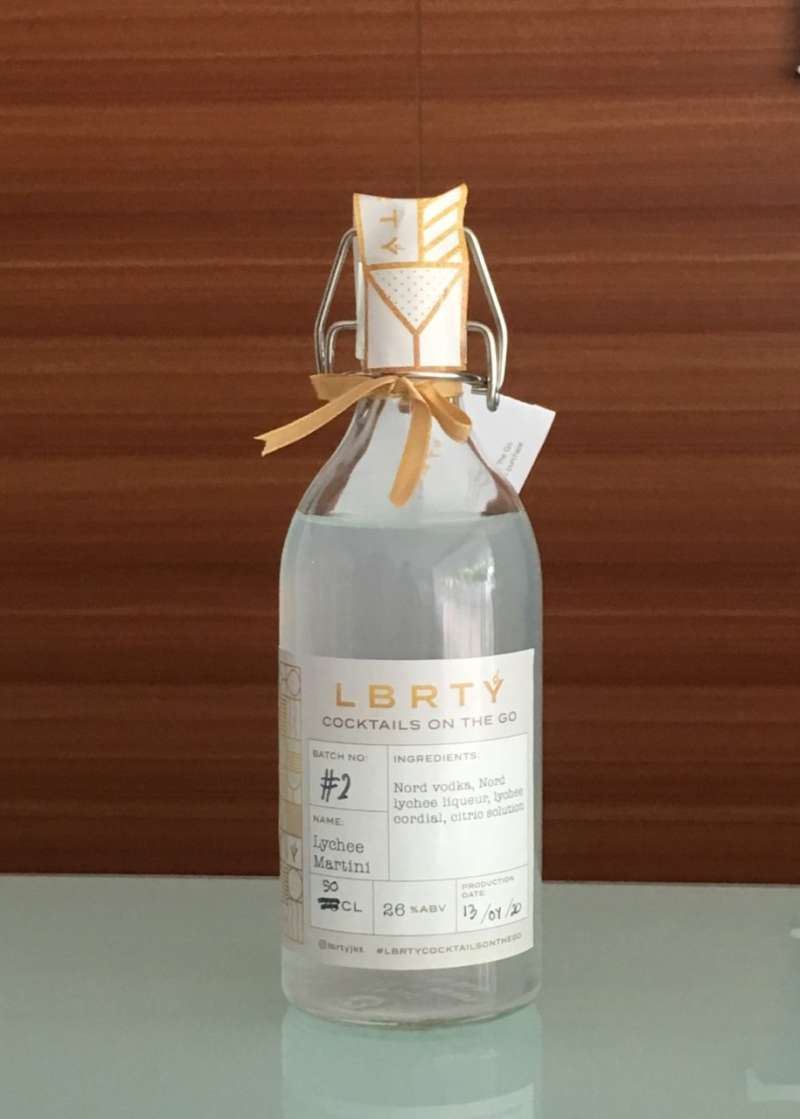 Jual LBRTY Cocktails On The Go - Lychee Martini Minuman Alkohol [50 cL ...