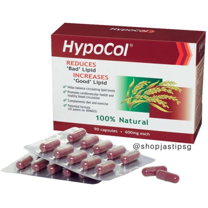 Jual Hypocol 600mg Capsules isi 90 SG Singapore Melengkapi diet ...