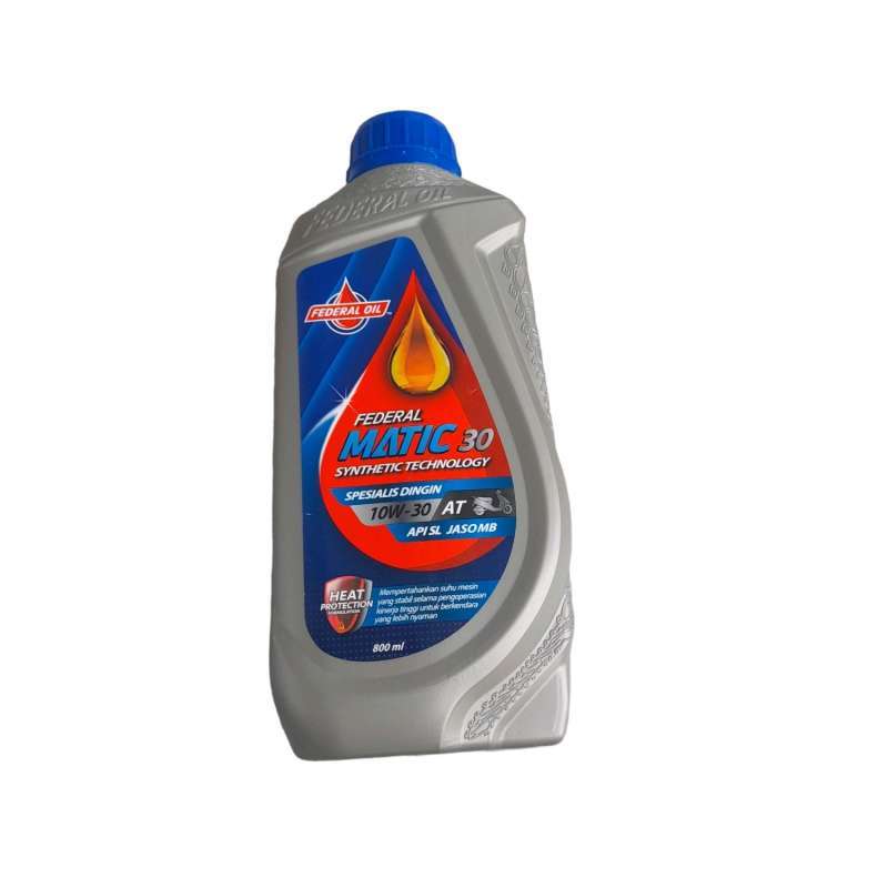 Jual Oli Federal matic spesialis Dingin 10w-30 800ml kemasan baru di ...
