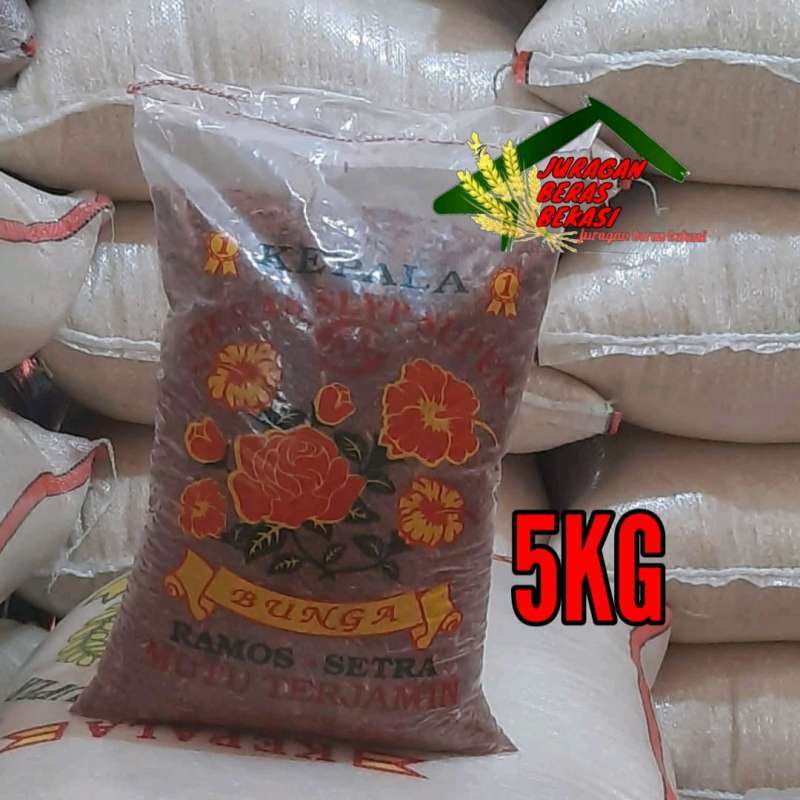 Jual BERAS MERAH SUPER 5KG di Seller JURAGAN BERAS CIPINANG - Kota ...