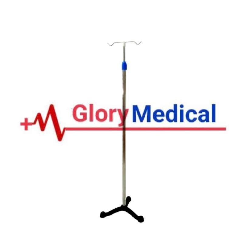 Promo Tiang Infus Standard Rumah Sakit Stainless Steel Type Premium A/b ...