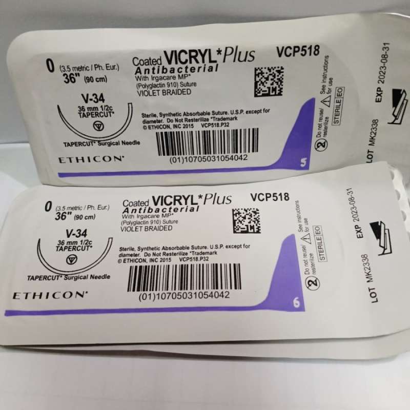 Jual Vicryl.0 plus benang operasi di Seller Albinka Store - Kota Jakarta Barat, DKI Jakarta | Blibli