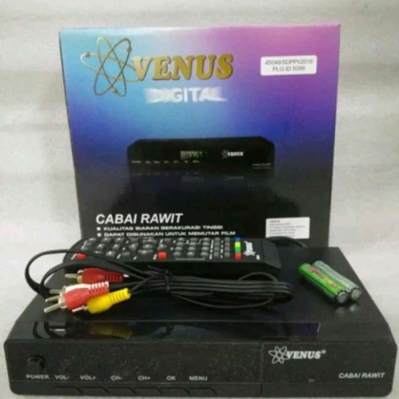 Jual Set Top Box Receiver Digital Venus Cabai Rawit Digital di Seller ...