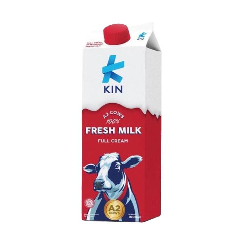 Jual Kin Pasteurised Full Cream Fresh Milk [1000 Ml] Di Seller Sumarno Mart - Kebon Jeruk, Kota ...