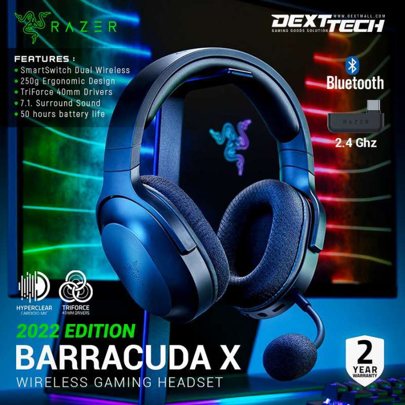 Promo Razer Barracuda X 2022 Edition Wireless Multi-platform Gaming ...