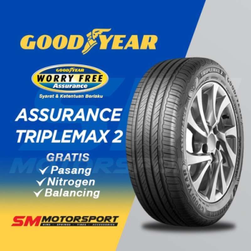 Promo Ban Mobil Good Year Goodyear Assurance Triplemax 2 195 60 R16 16 ...