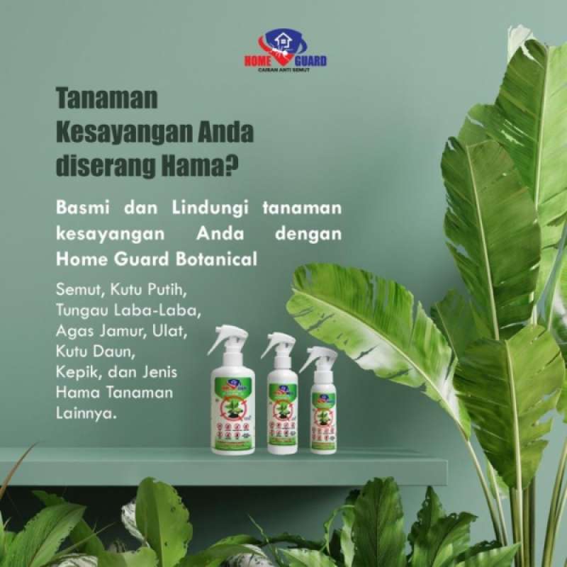 Promo Homeguard Botanical Cairan Anti Hama Tanaman 500 Ml Diskon 15% Di ...