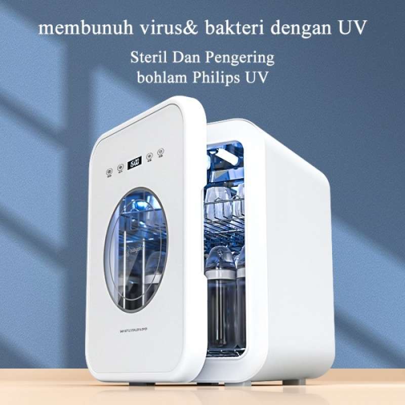 Jual Uv Led Bayi Bottle Sterilizer Dryer Disinfectant Cabinet Box 18L di Seller Andara Store ...