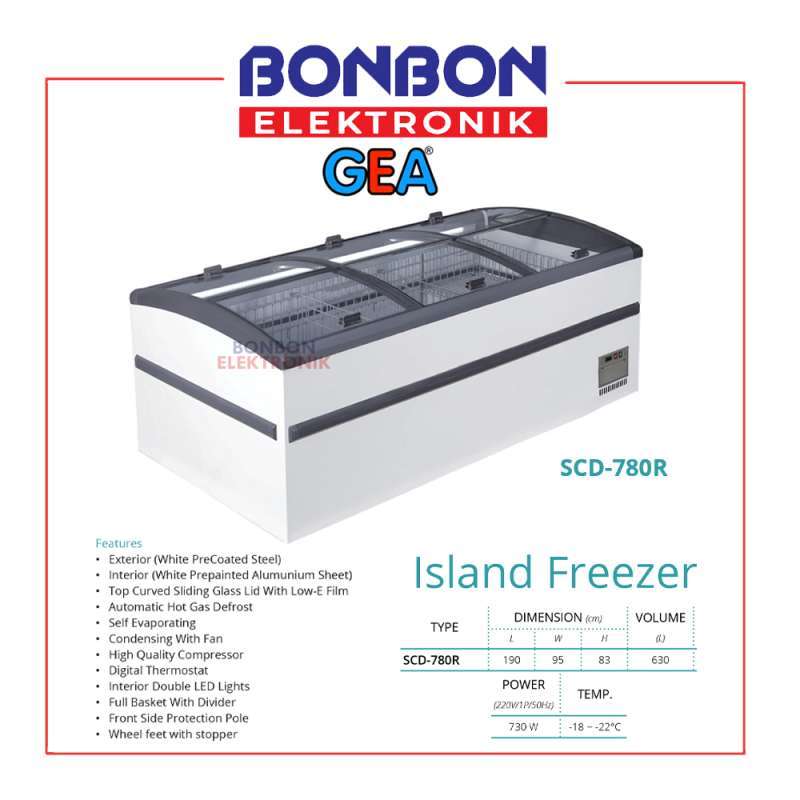 Daftar Harga Island Freezer Gea 🔥 Original & Spesifikasi Lengkap April 2026