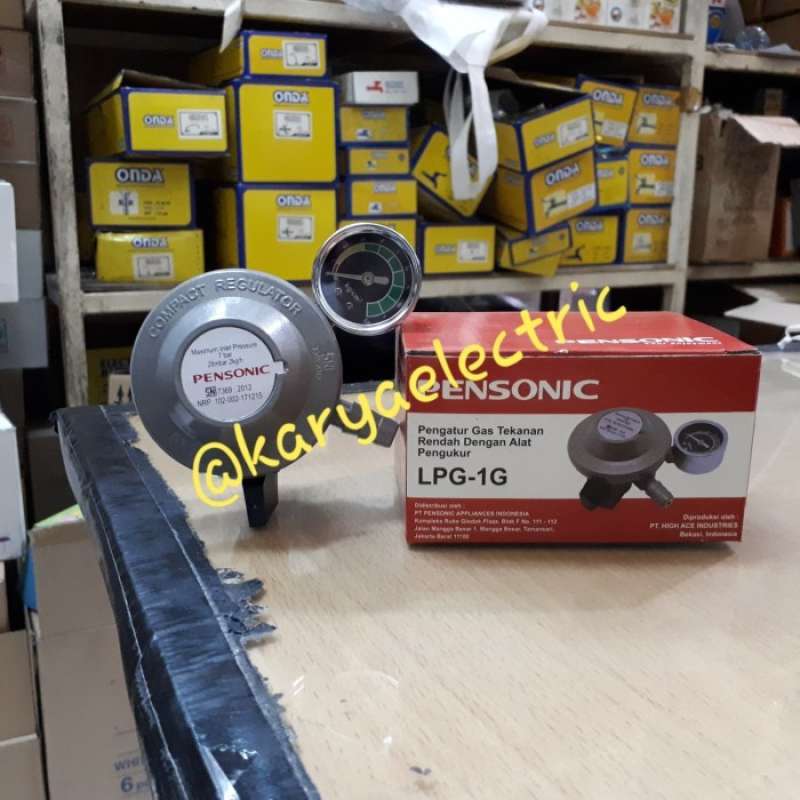 Promo Regulator Gas Meter Pensonic Lpg-1G Original Sni Diskon 16% di ...