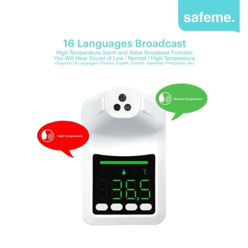 Promo Thermometer Digital Infrared Standing Termometer Dahi Dinding K3 ...