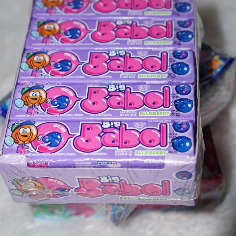 Promo Big Babol Stick Blueberry [20 pcs per box] Diskon 6% di Seller ...