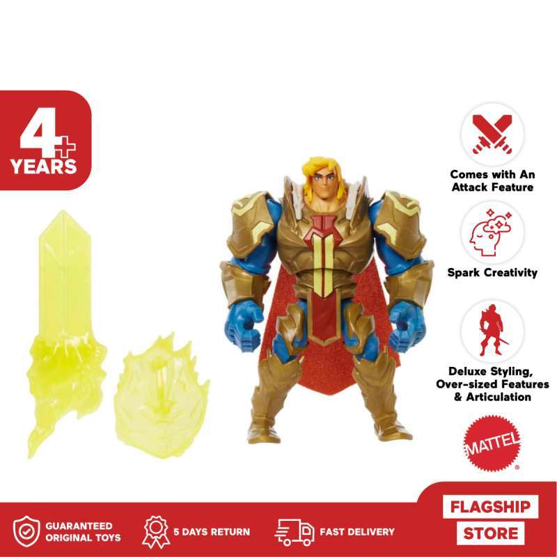 Jual He-Man and The Battle and Universe Power Attack (He-Man) - Mainan ...