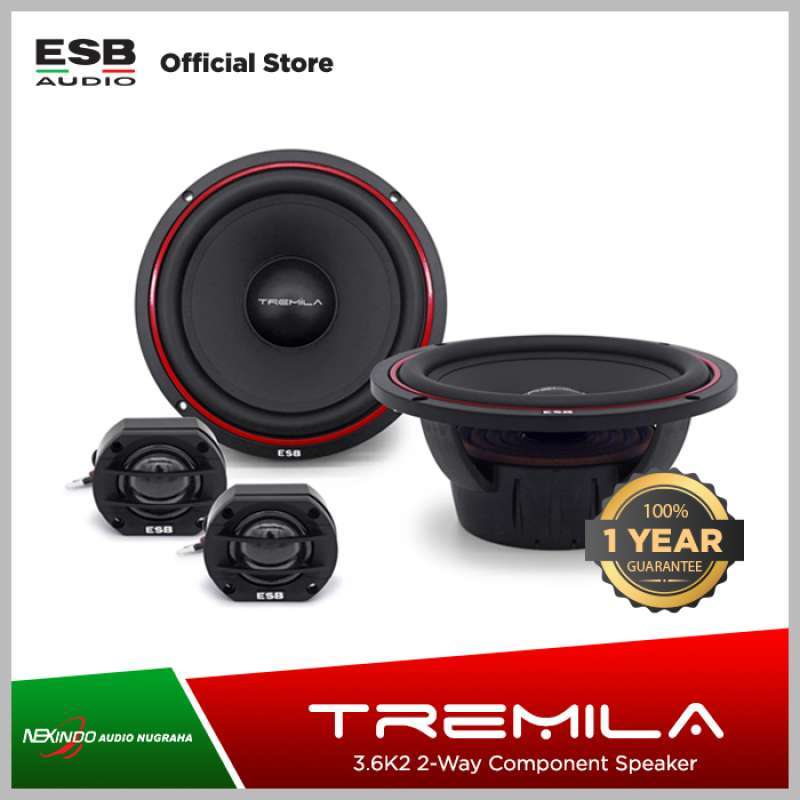 Jual ESB Audio 3.6K2 (TREMILA) 2-Way Component Speaker di Seller Zapco ...