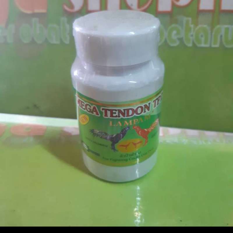 Promo Mega Tendon Obat Vitamin Ayam Tarung Berotot Doping Tahan Pukul ...