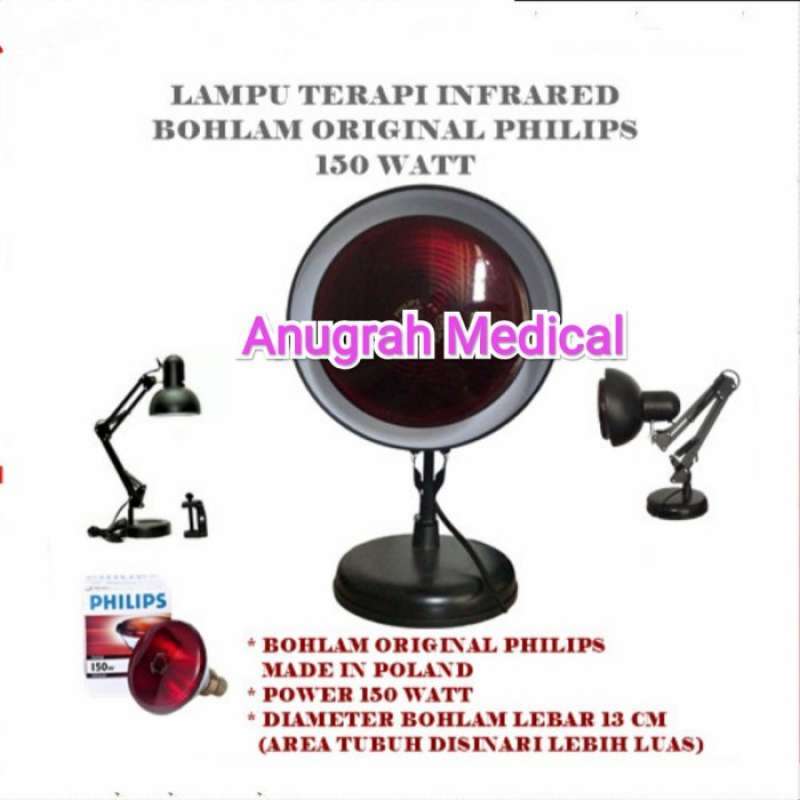 Promo Lampu Terapi Infrared Philips Infraphil Infra Merah Standar Satu ...