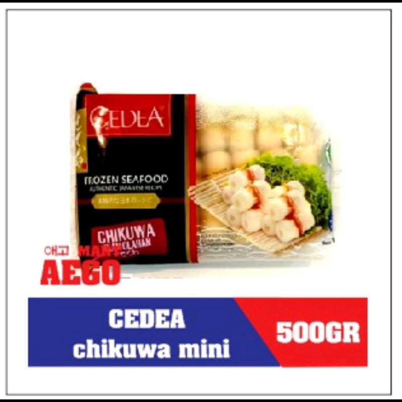 Jual Cedea Chikuwa Mini 500gr / Frozen Food Di Seller Aegofrozenmart ...