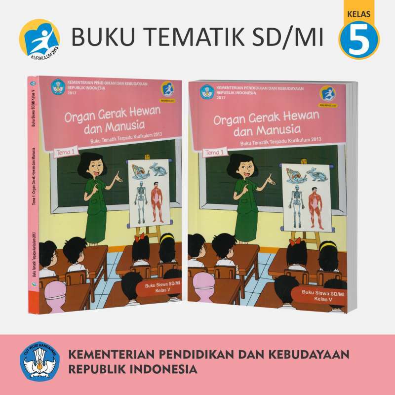 Jual Buku Tematik Kelas 5 / Buku Pelajara Sd Kelas 5 K13 Edisi Revisi ...