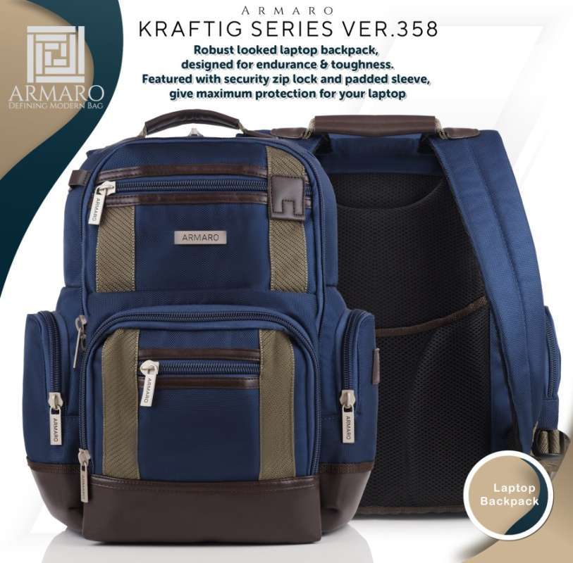 Jual ARMARO KRAFTIG SERIES VER.358 - Tas Ransel Laptop - Laptop ...
