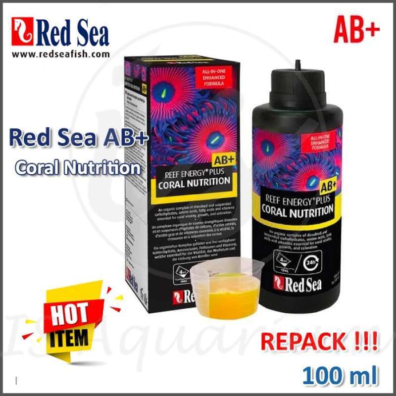 Jual Red Sea Reef Energy Ab+ 100Ml Makanan Coral Amino Carbohydrate ...