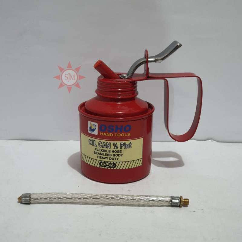 Jual Oil Can / Kaleng Oli / Wadah Oli / Tempat Oli 1/2 Pint 300cc OSHO ...