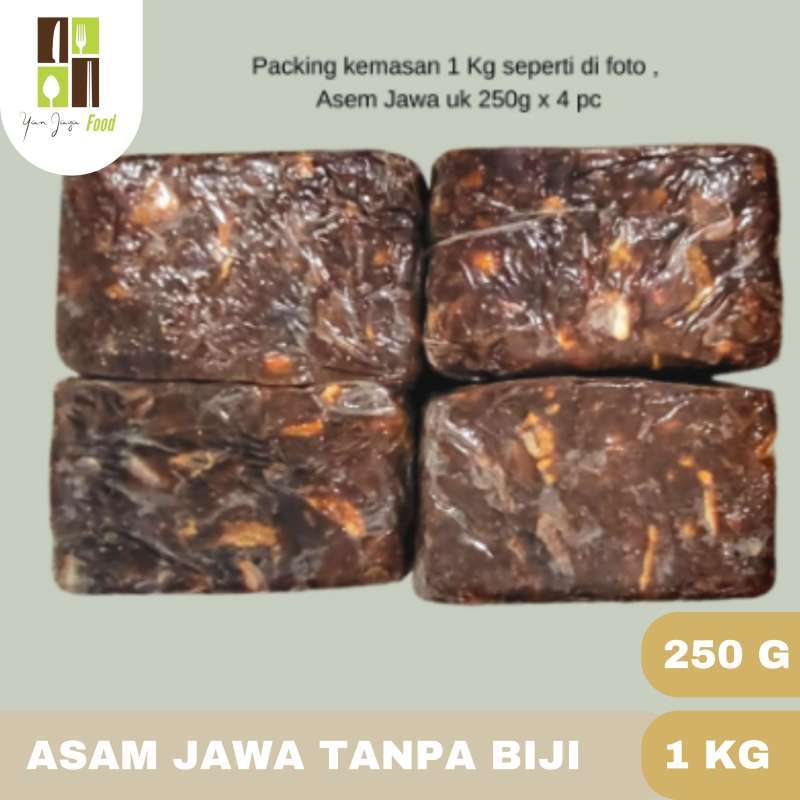 Jual Asem Jawa Tanpa Biji Asli Asam Jawa [250g/1Kg] - 1 KG di Seller ...