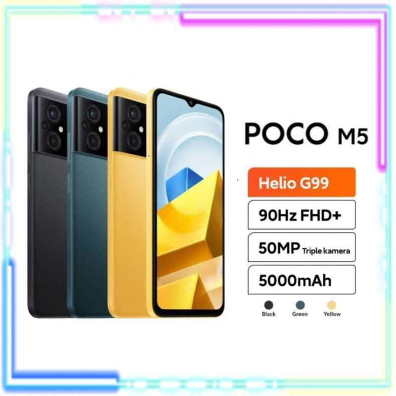 Jual XIAOMI POCO M5 4/64 & 4/128 NEW GARANSI RESMI di Seller J3 Shop ...