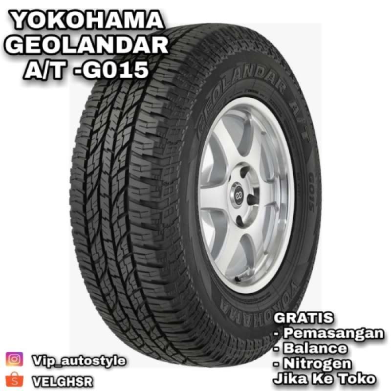 Promo Ban Mobill Merk Yokohama Geolandar A/T -G015 112H 265 65 R17 Diskon 16% di Seller Enzoga ...