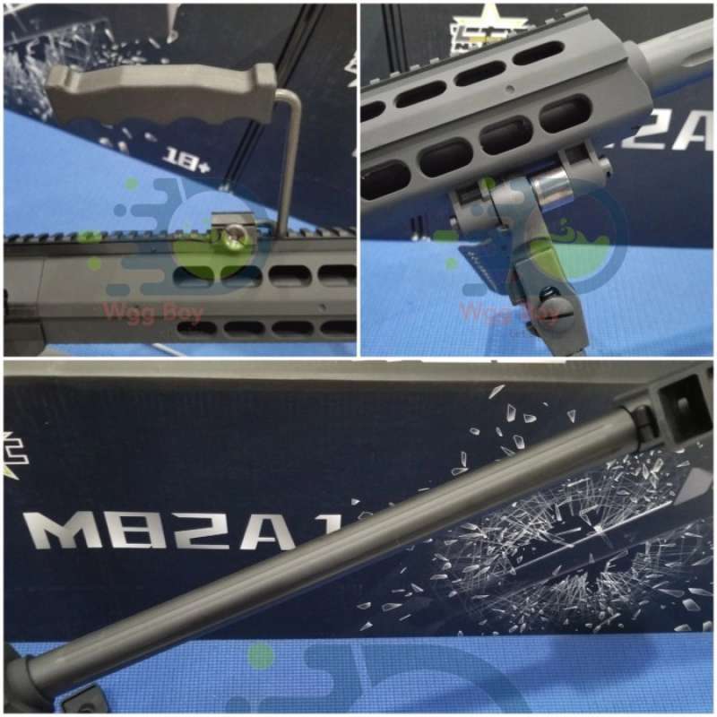 Promo Wgg Wgb Dfh Barrett M82a1 Gel Blaster Bolt Action Dong Fang Hui Diskon 3% Di Seller Toys ...