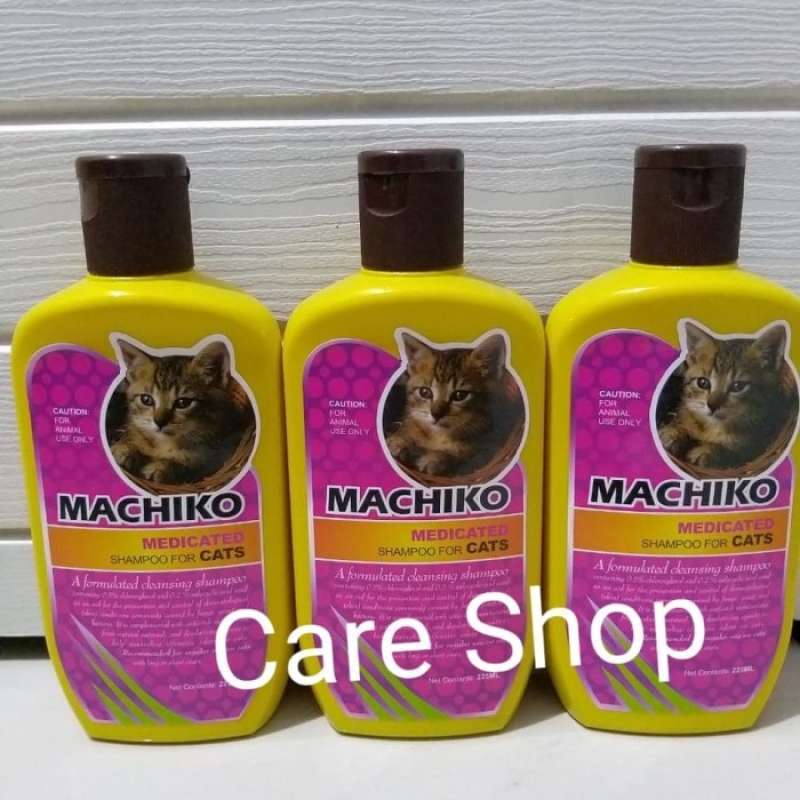 Jual Machiko Medicated Shampoo 225Ml di Seller DENTA PET SHOP ...