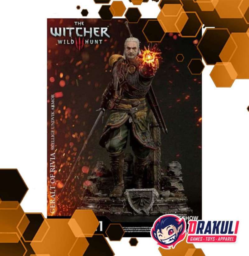 Jual Statue Prime 1 Studio 1/4 Geralt of Rivia Skellige Undvik Armor ...