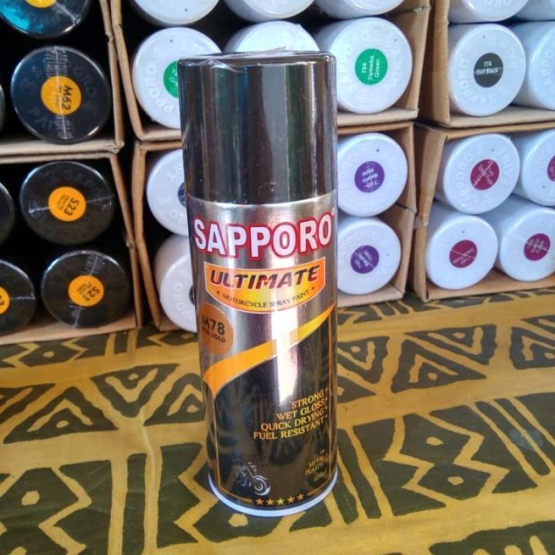 Promo Sapporo ultimate M78 RCB Gold / sapporo spray 400 ml Diskon 33% ...