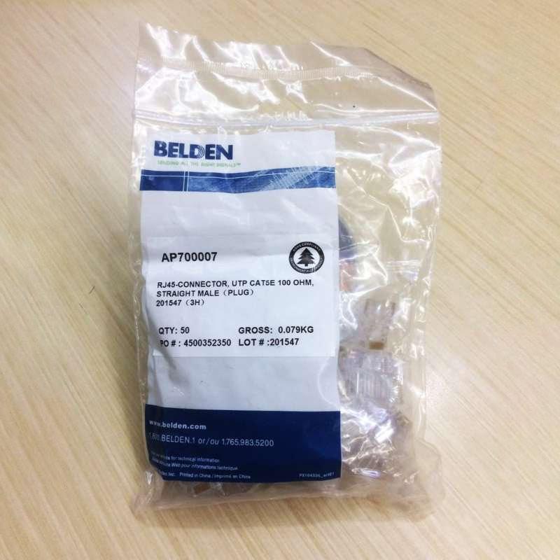 Promo BELDEN AP700007 Connector RJ45 UTP Cat. 5E [50 pcs] Diskon 35% di ...
