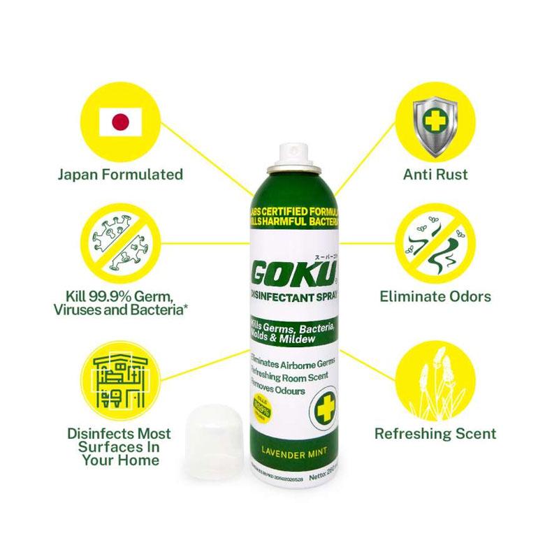 Jual Goku Disinfectant Spray Di Seller Gieshop2010 - Roa Malaka, Kota ...