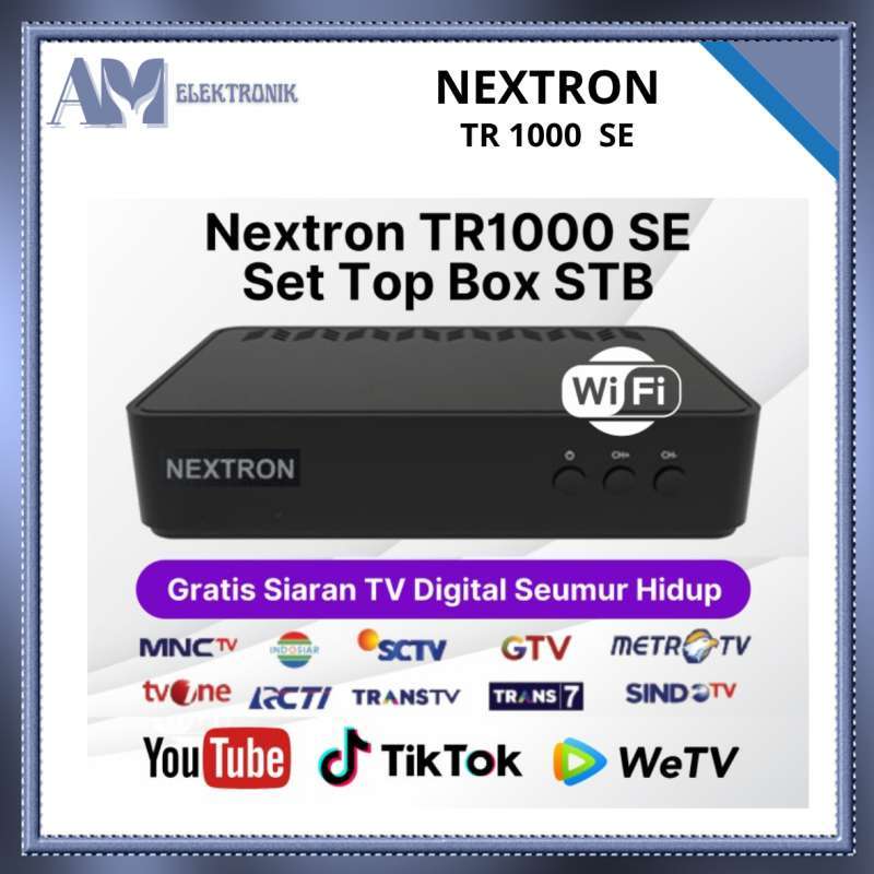 Jual Set Top Box Nextron Tr 1000 Se / Stb Dvb T2 + Ews Di Seller Abadi Mentari - Pademangan ...