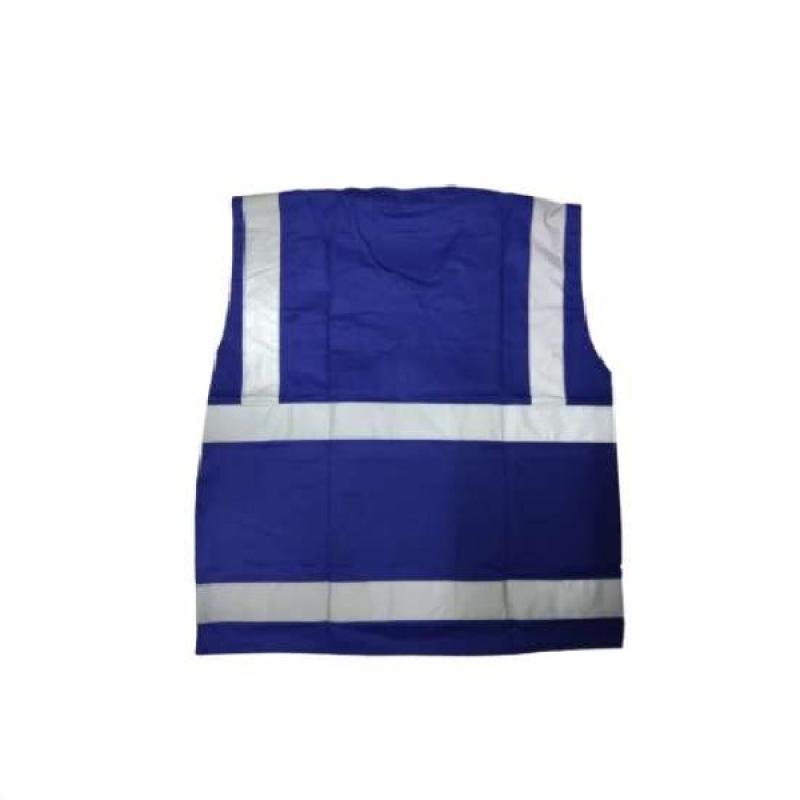 Jual Rompi Safety Vest / Rompi Safety Proyek Bahan Drill, Warna Biru ...
