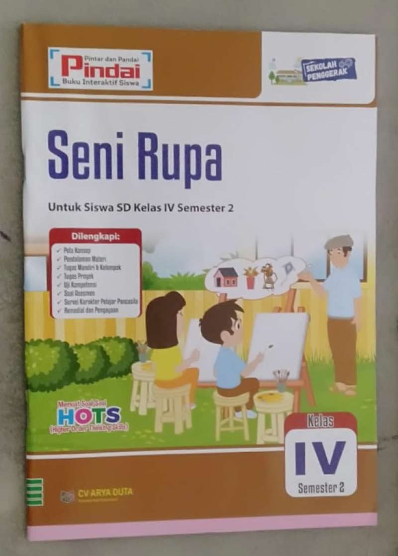 Jual LKS - Seni Rupa Kelas 4 Semester 2 SD di Seller CV PUSTAKA KARYA - Tajur, Kota Tangerang ...