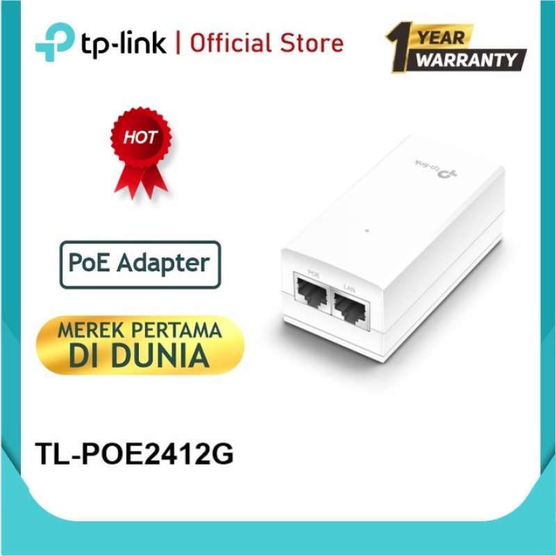 Jual Tp-link Tl-poe2412g Support 24v Passive Poe Adapter Di Seller Tp ...