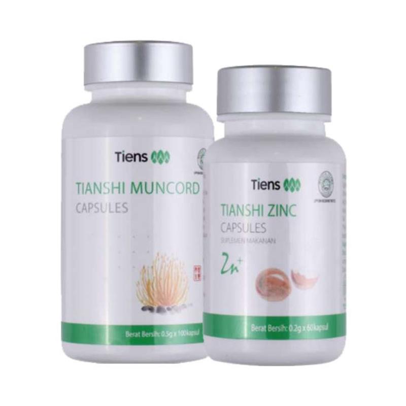Promo TIENS Paket Herbal Tianshi Obat Vitalitas Pria Dewasa [1 Muncord ...
