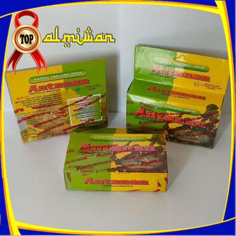 Promo ANTANAN CENTELLA ASIATICA 100% ASLI KAPSUL PANJANG UMUR PALING ...