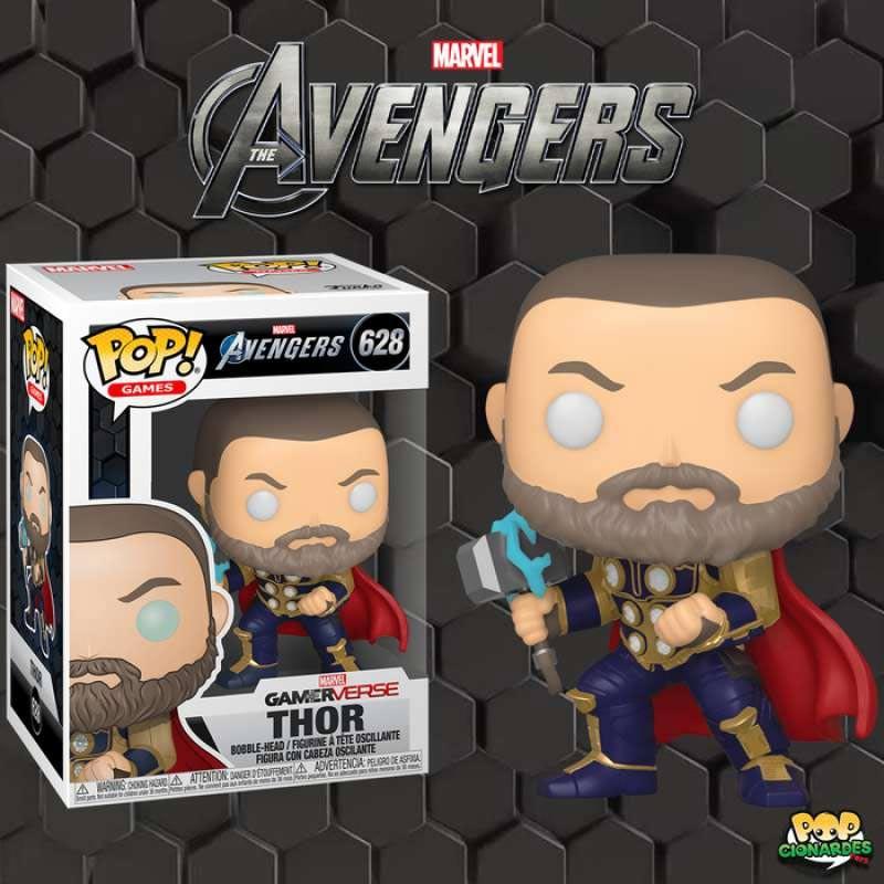 Jual Funko POP! Marvel GamerVerse Avengers (2020) Thor With Mjolnir ...