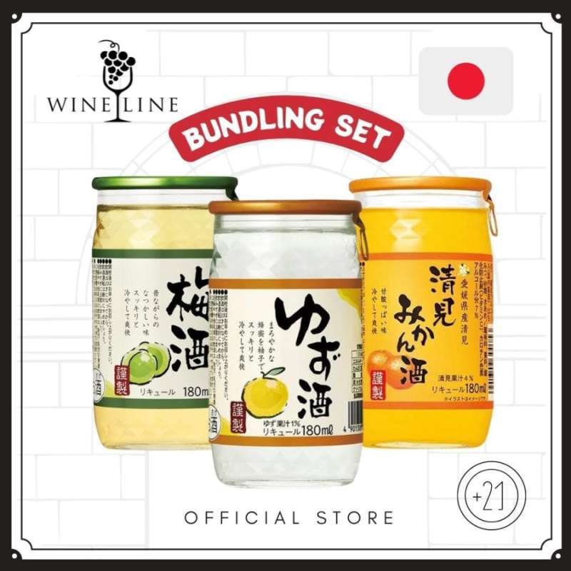 Jual Japan - Bundling Set 3 Can King Umeshu Mikan Yuzu 180ml Flavor ...