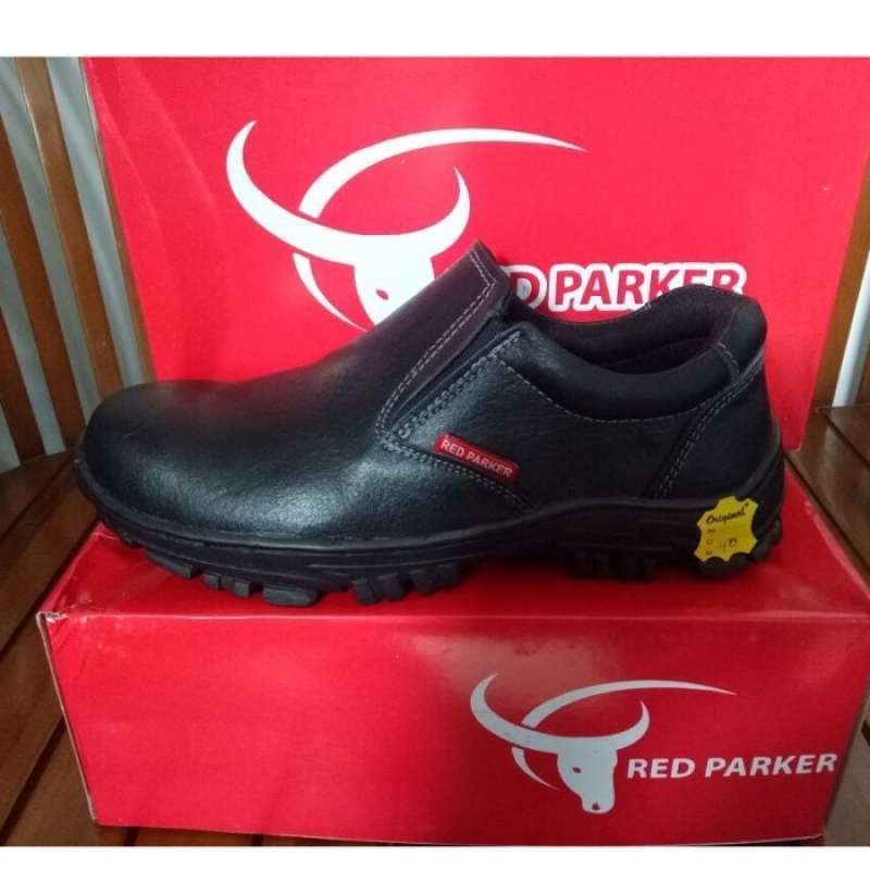 Jual Sepatu Safety Proyek / Safety Shoes Red Parker P182 100% Original ...
