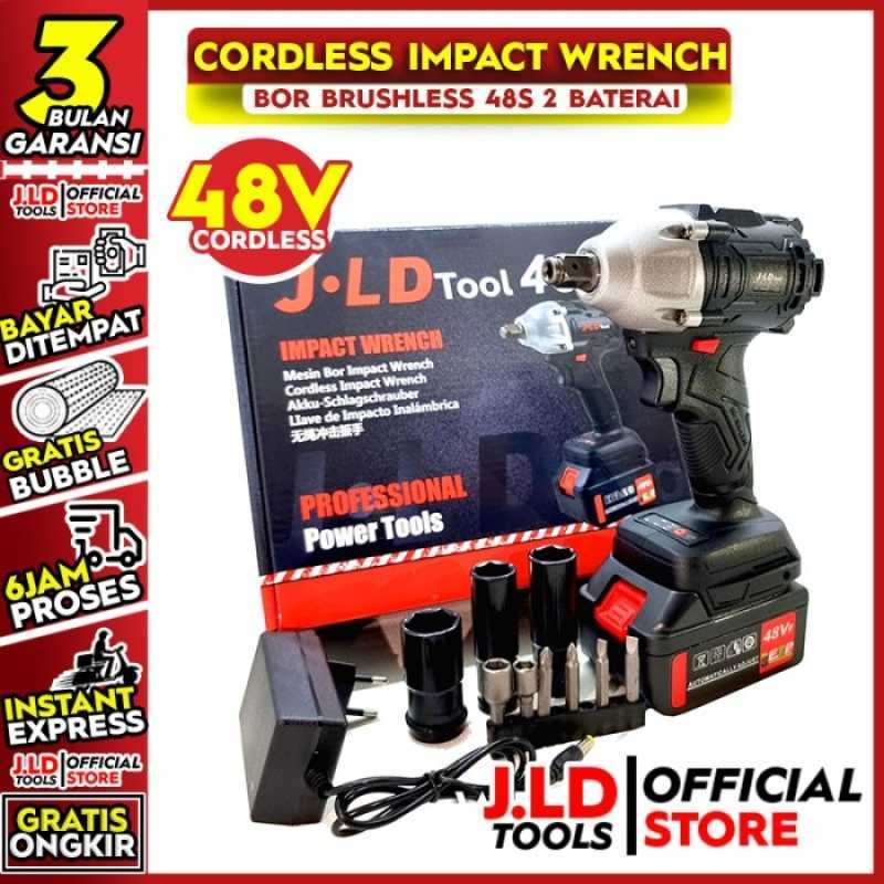 Promo Cordless Impact Wrench 48s By Jld Tools Diskon 8% Di Seller Toko ...