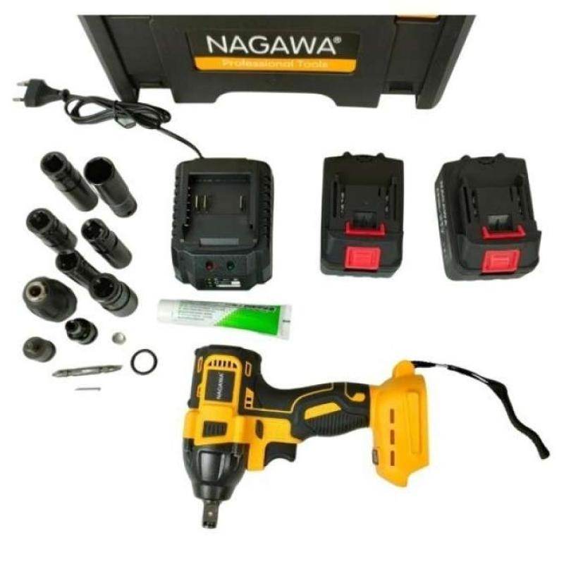 Promo MESIN BOR BATERAI IMPACT WRENCH 21V NAGAWA NIC21K CORDLESS BUKA ...
