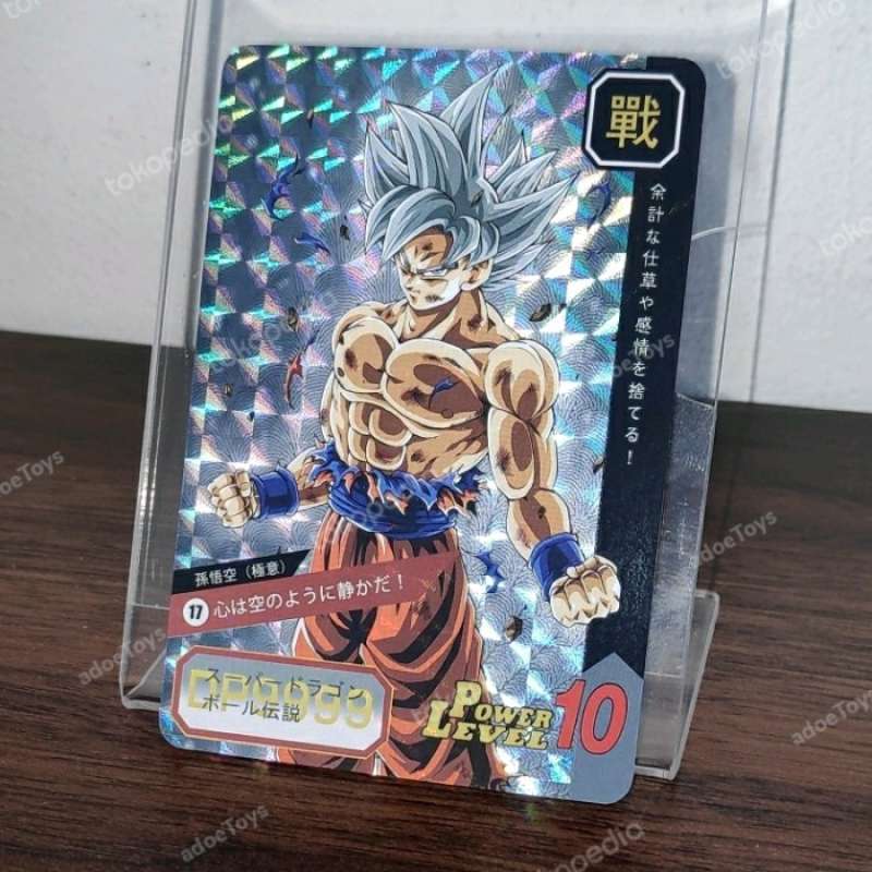 Jual Son Goku Ss Ultra Instinct Kartu Dragon Ball Fancard Power Level Di Seller Toy Kids Store ...