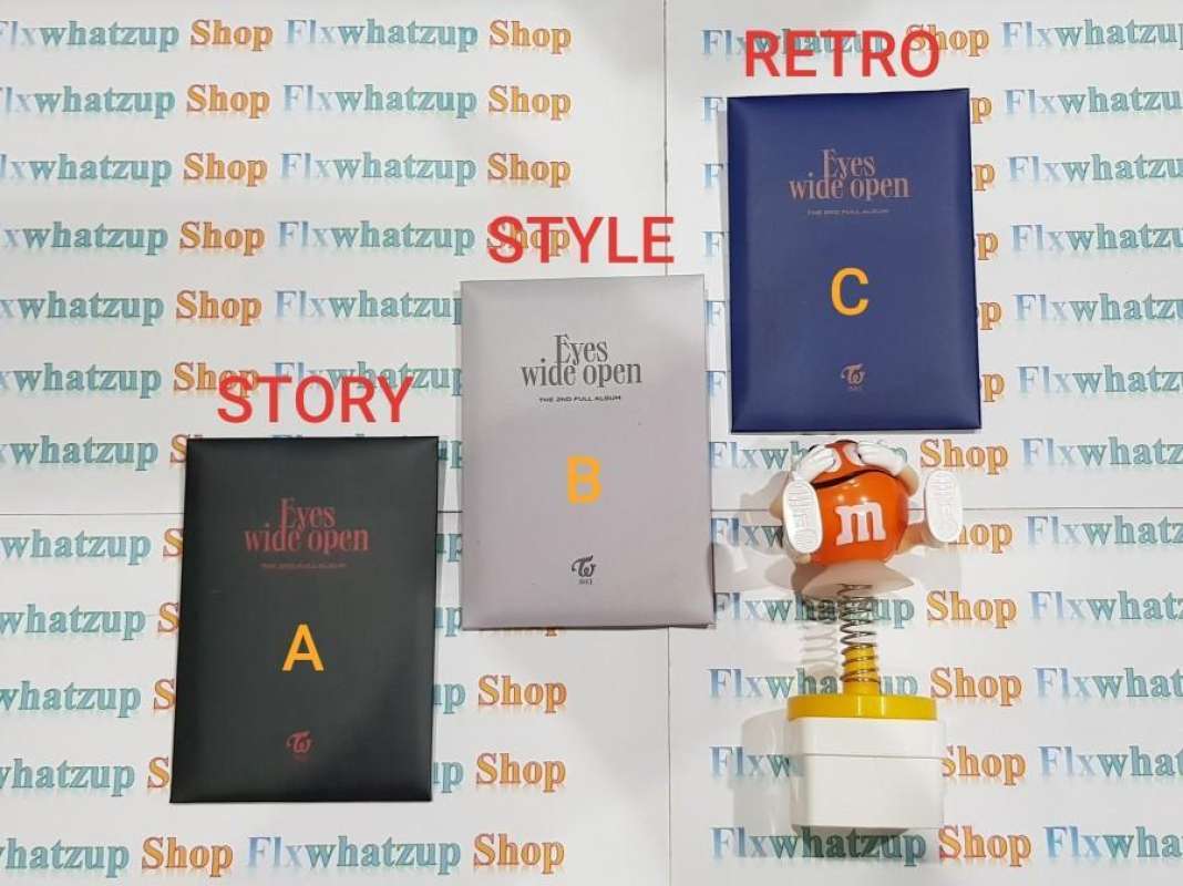 Jual Twice Official Eyes Wide Open - Photocard Benefit - Story-mina Di Seller Felix Whatzup Shop ...