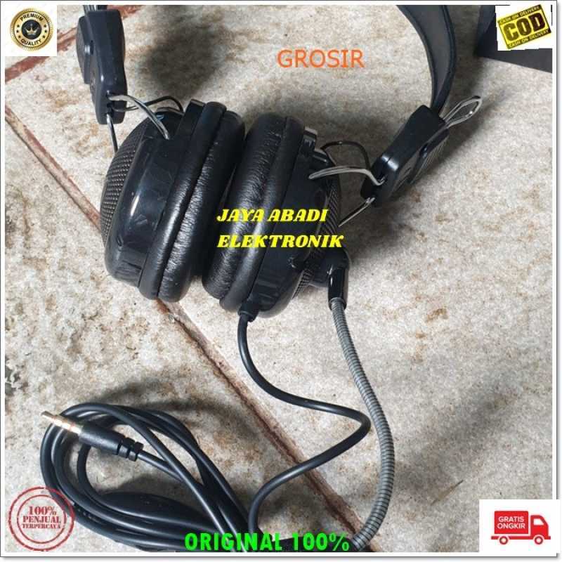 Promo Headset Game In Ear Headphone Bando Youtuber Gaming Call Double ...